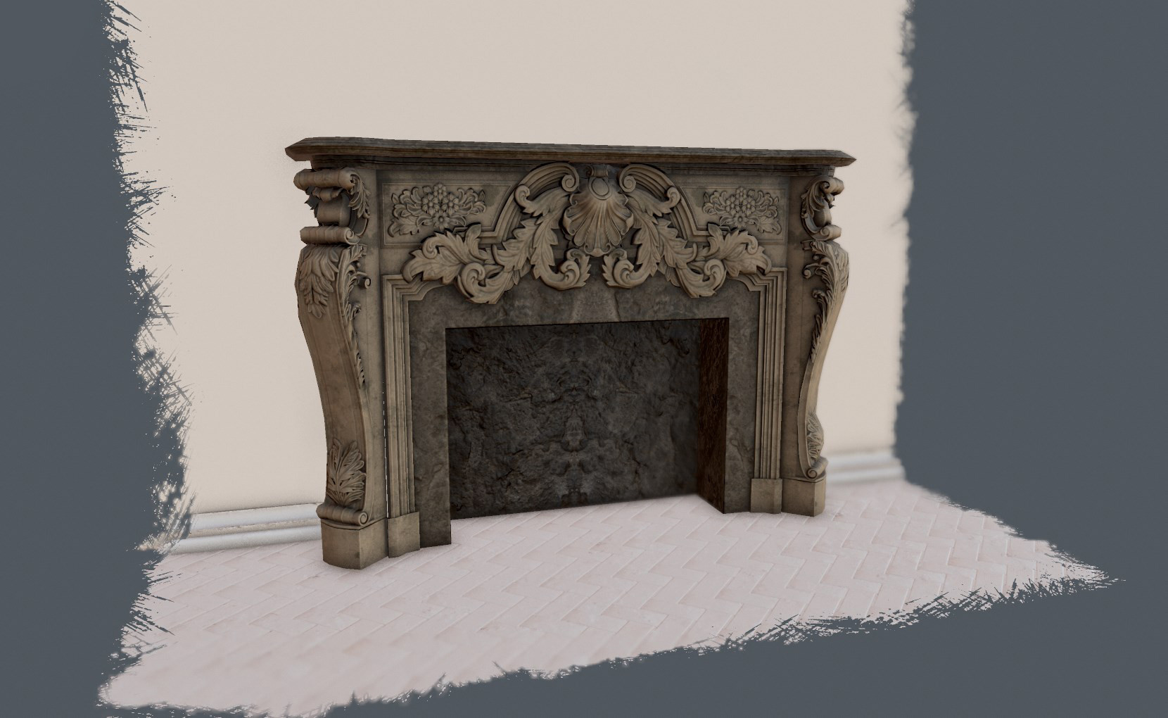 ArtStation - Fireplaces props