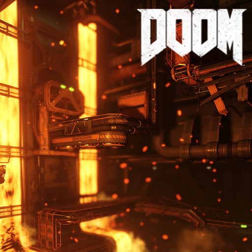 ArtStation - Doom (2016) Environment Work