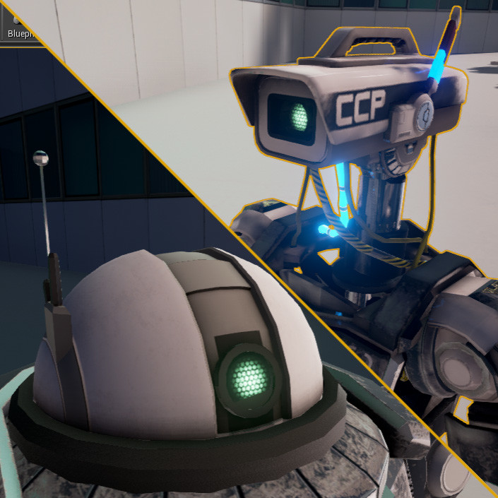 ArtStation - Capital City Police bots : prototypes