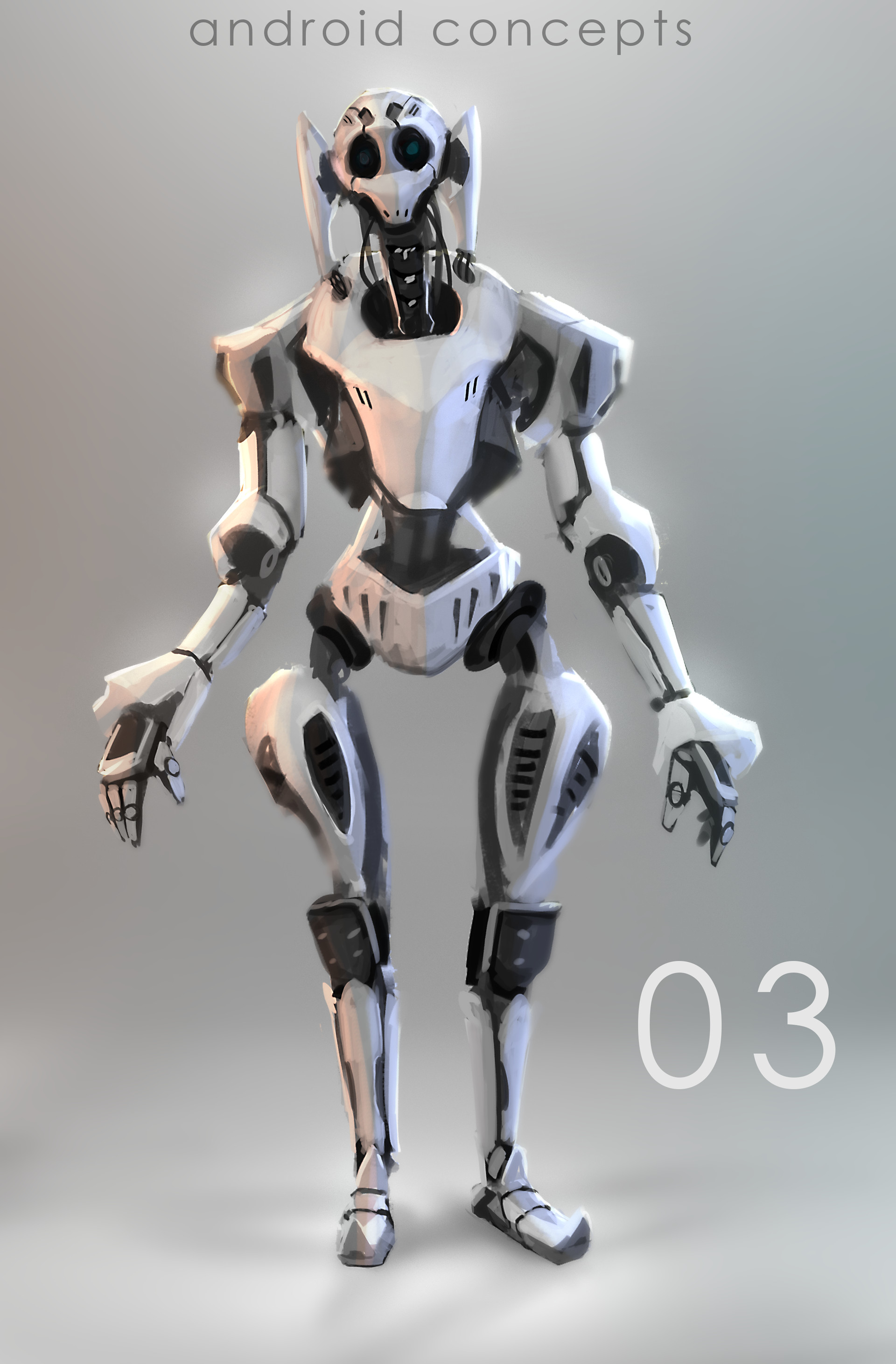 ArtStation - Null Directive Enemy Concepts