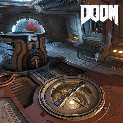 ArtStation - DOOM: Orbital Environments