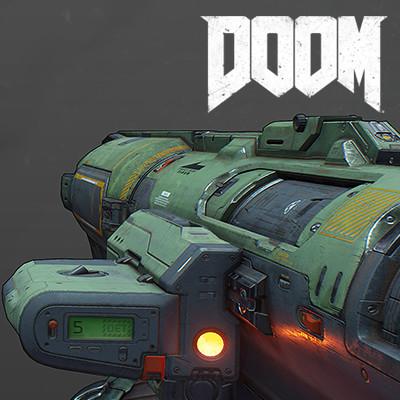 ArtStation - DOOM: Rocket Launcher