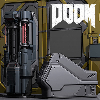 ArtStation - DOOM: Props