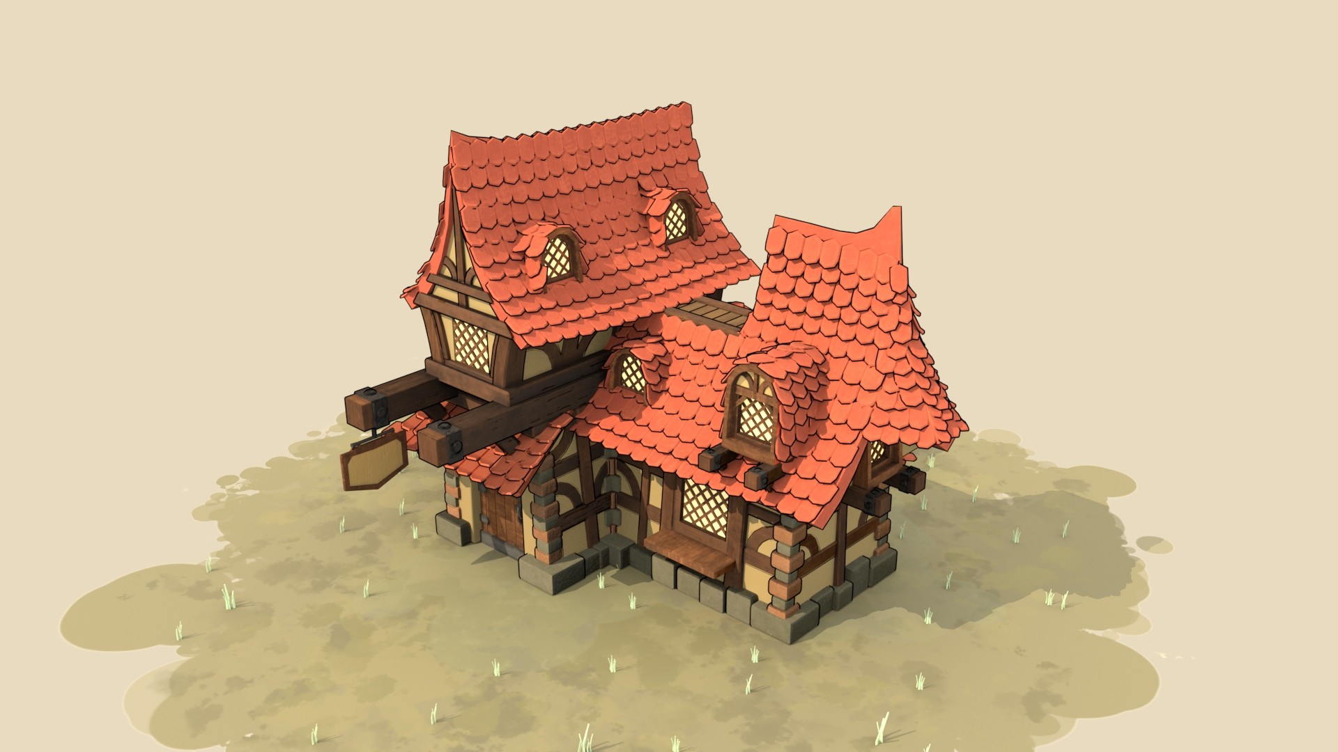 ArtStation - Cartoon Inn