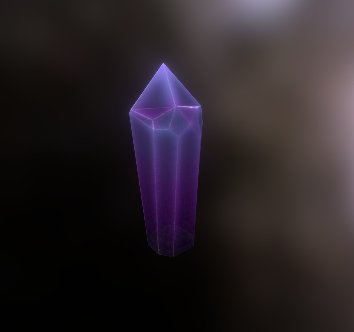 ArtStation - Low Poly Crystal