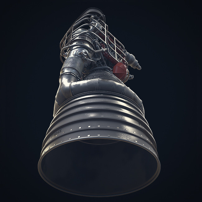 ArtStation - Rocket engine exhausts