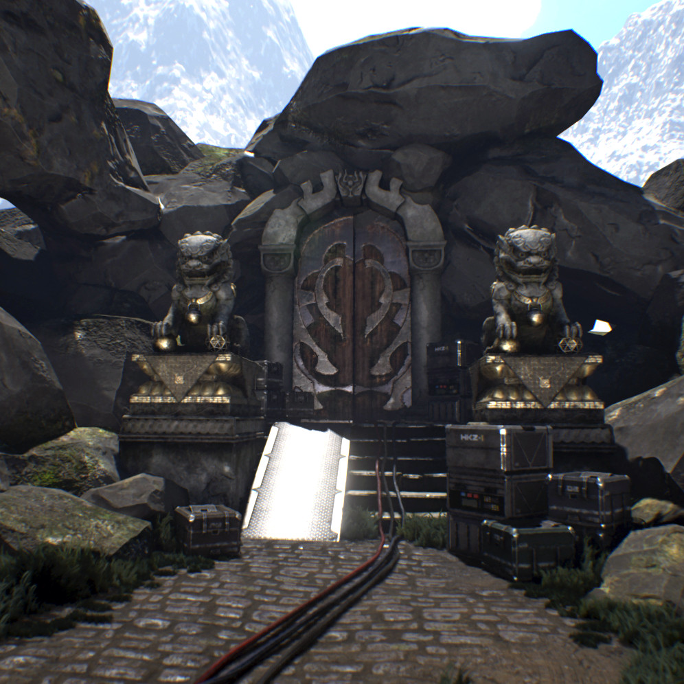 ArtStation - Temple's Gate