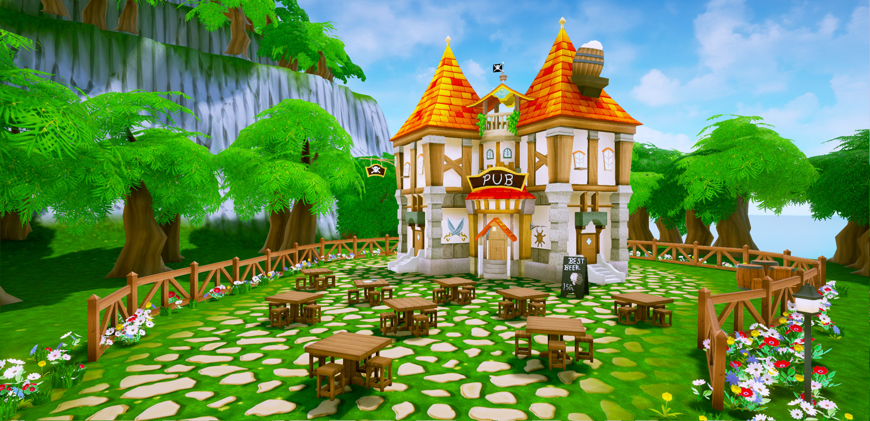 ArtStation - Casual game environment