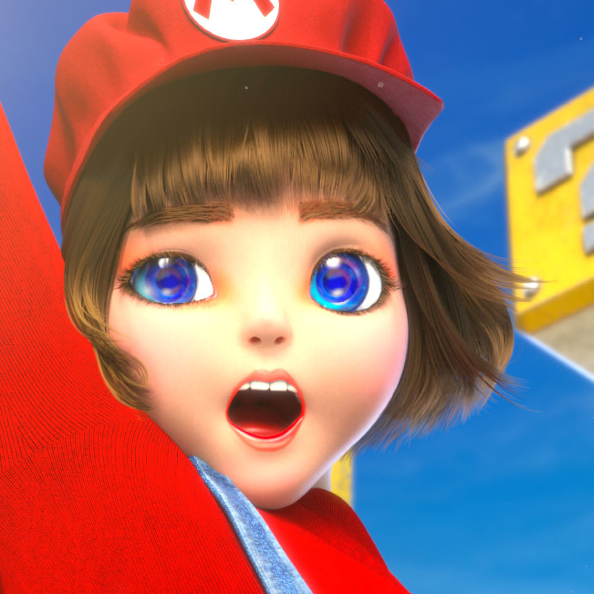 ArtStation - Mario : Genderswap