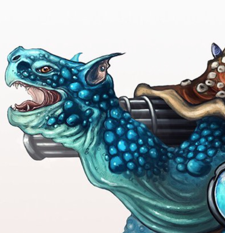 ArtStation - 009 - Blastoise