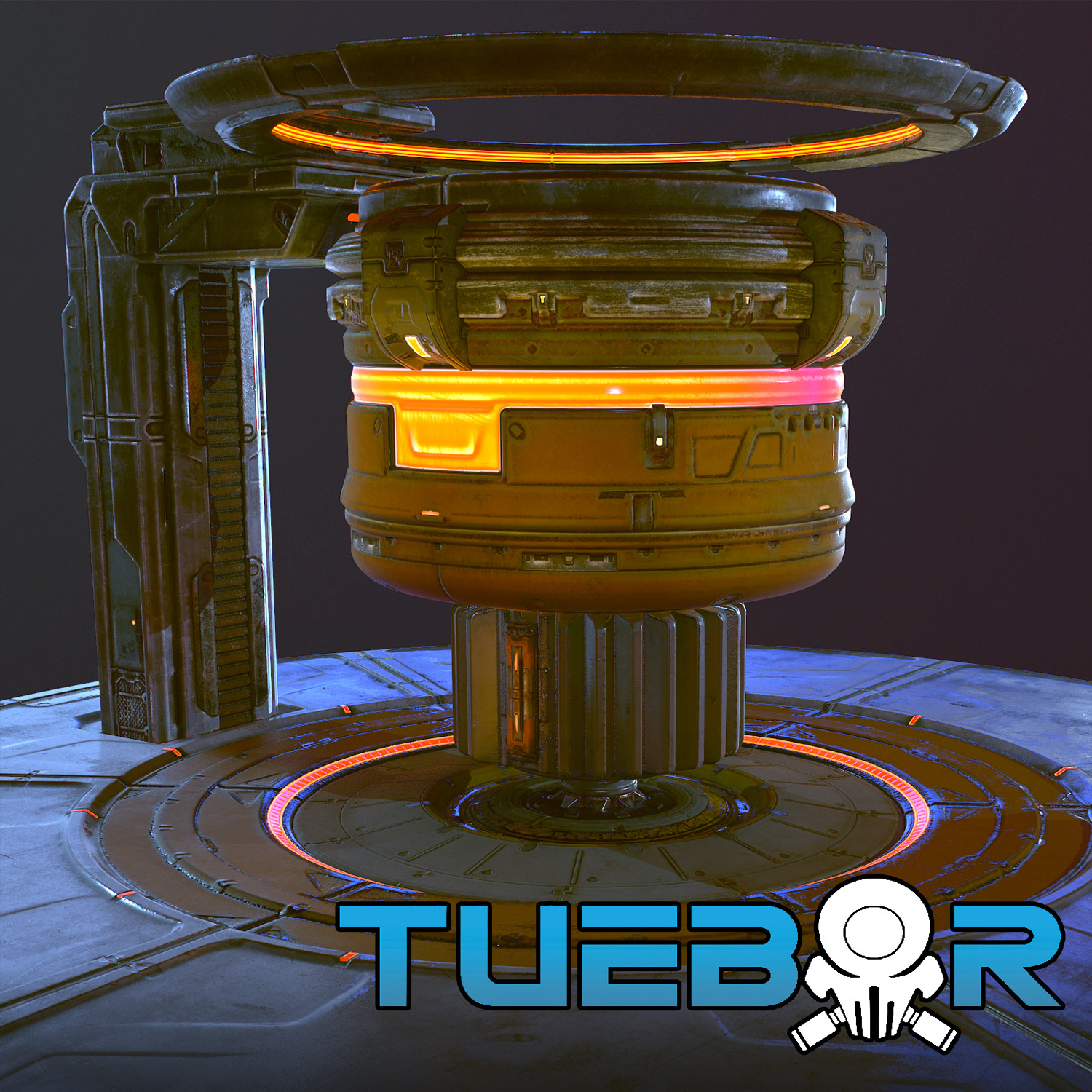 ArtStation - Tuebor - Reactor Hero Asset