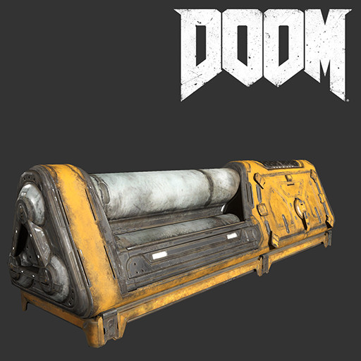ArtStation - DOOM (2016) - Various Props