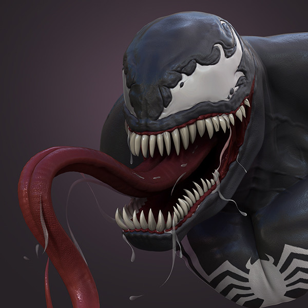 ArtStation - Venom Bust