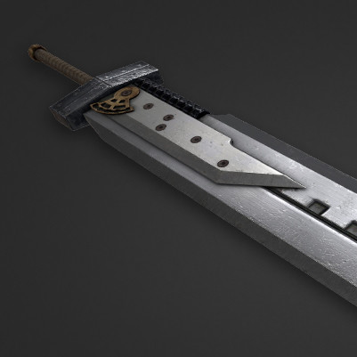 ArtStation - Final Fantasy VII Fan Art: Fusion Sword