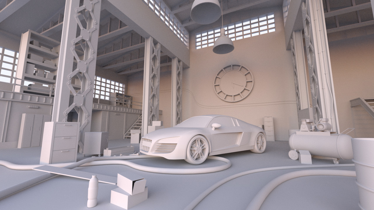 ArtStation - Car+Fire