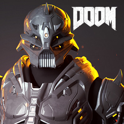 ArtStation - DOOM - Robotic Armor