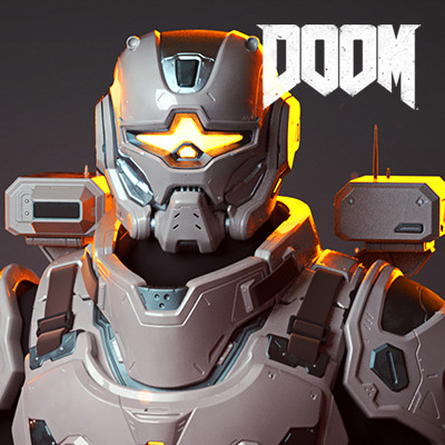 ArtStation - DOOM - UAC Armorset 02