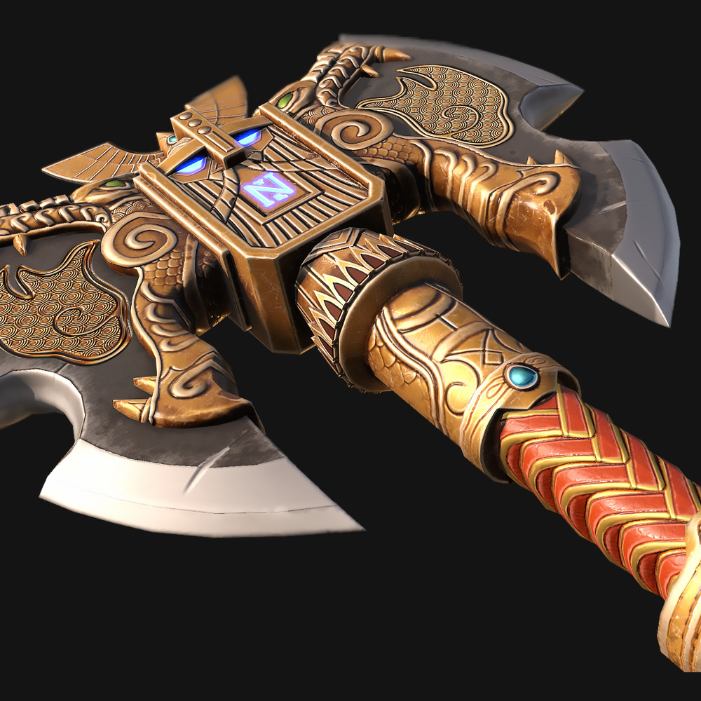 ArtStation - Dwarven Axe