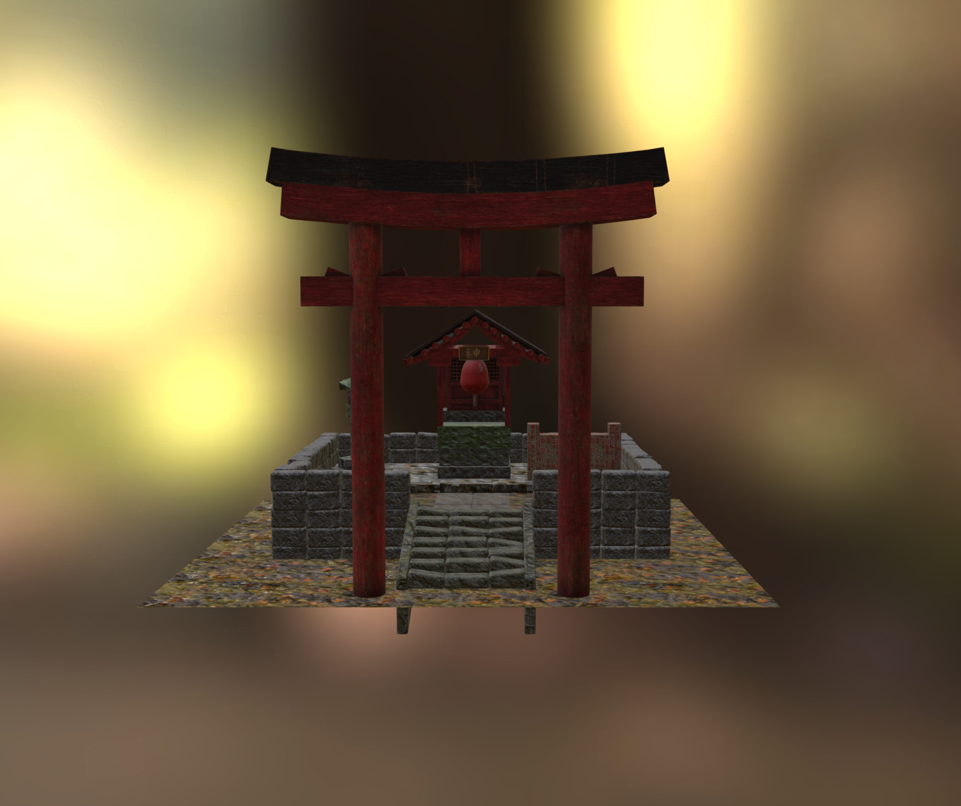 ArtStation - Shinto Shrine