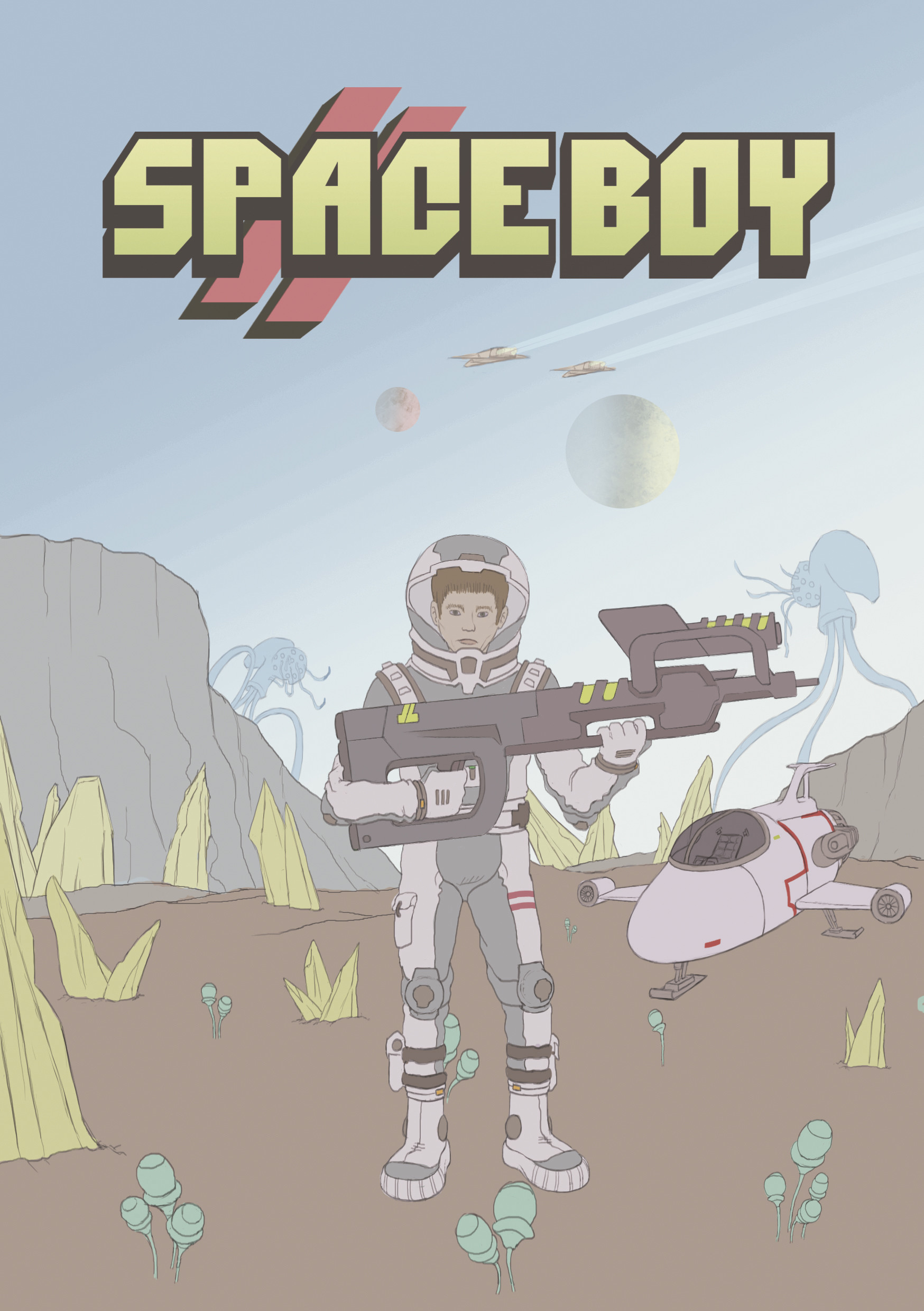 ArtStation - Space boy