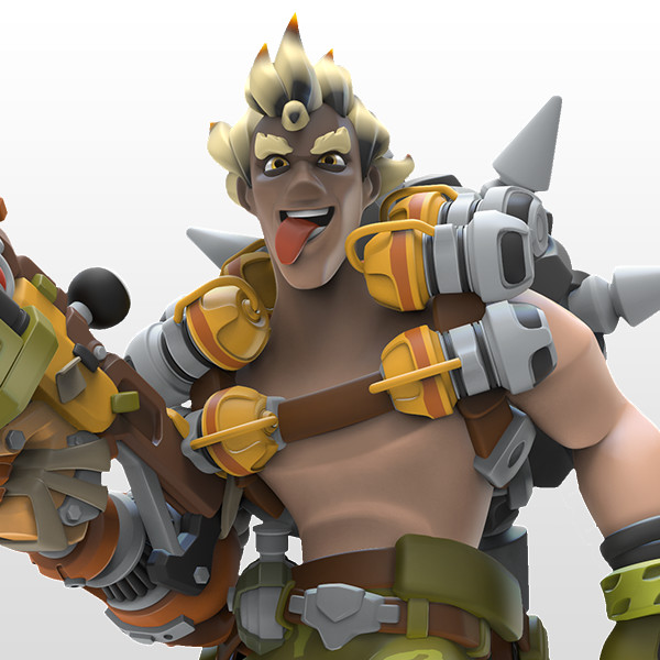 ArtStation - Junkrat Overwatch Infinity... and beyond!