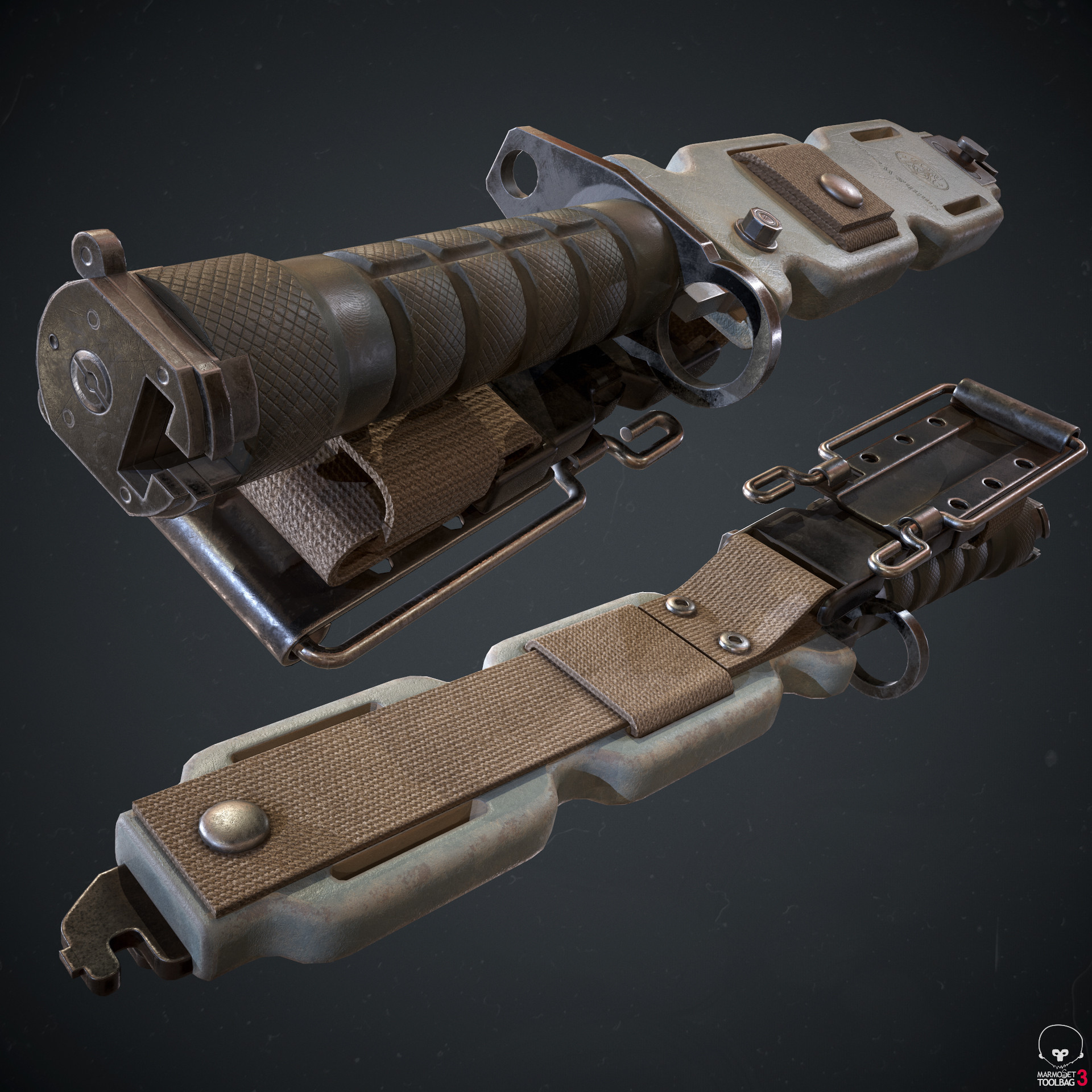 ArtStation - Sheath for m9 bayonet
