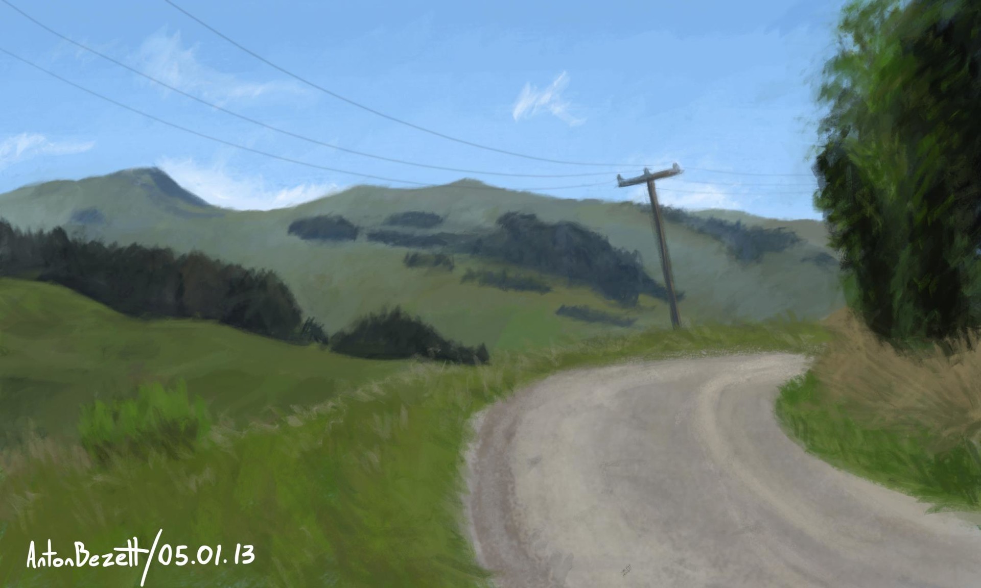 ArtStation - Old Landscapes