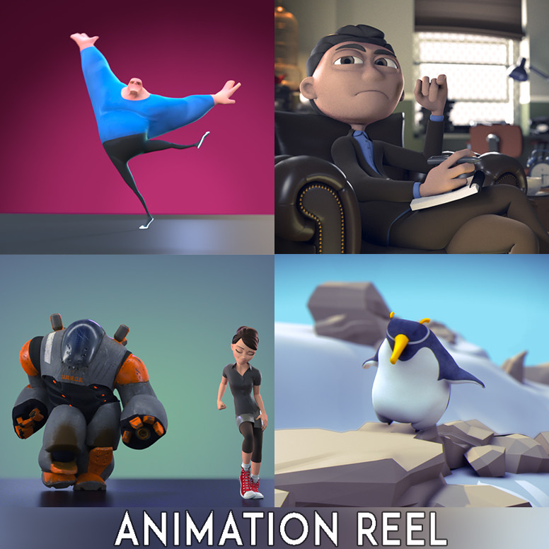 Artstation Character Animation Reel