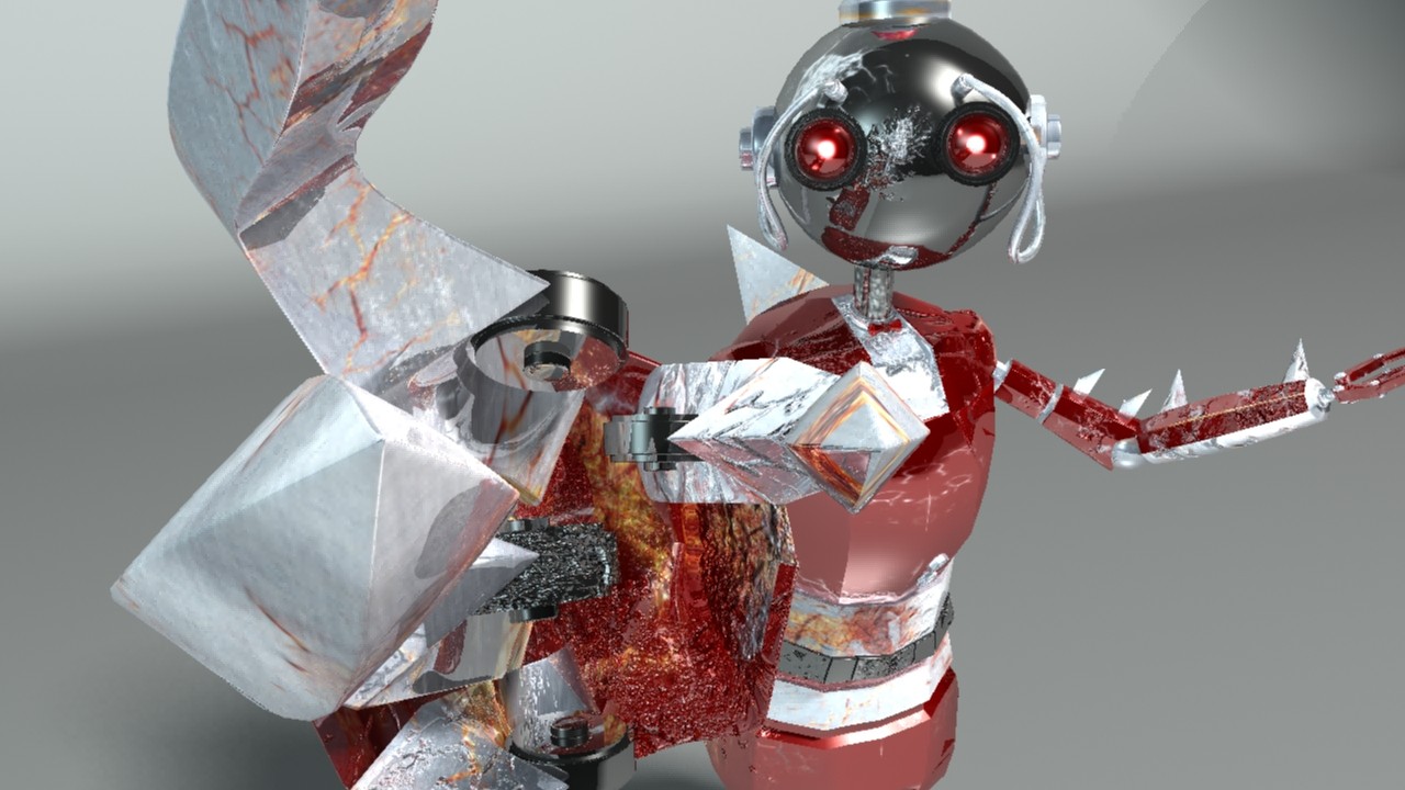 ArtStation - Old Robot Model