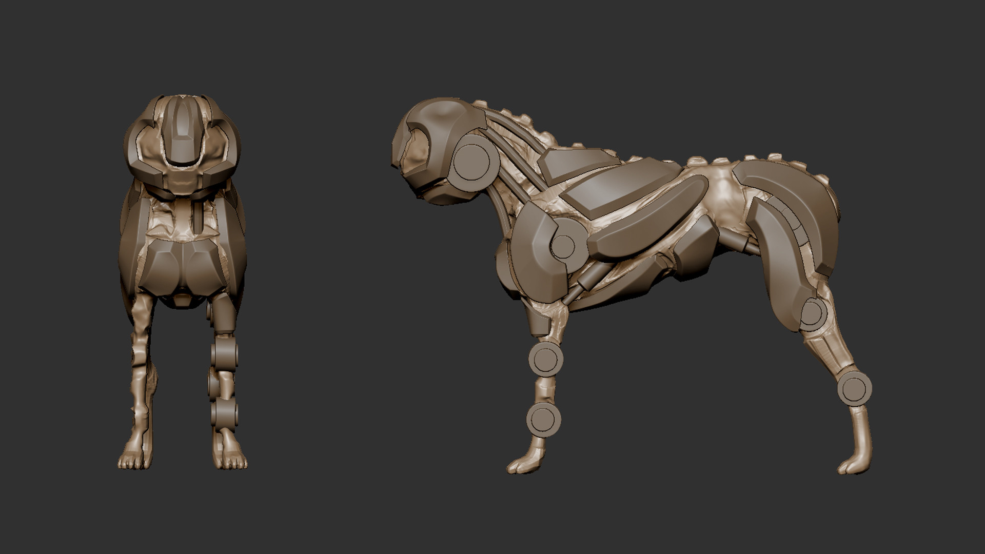 ArtStation - Android_Dog_WIP