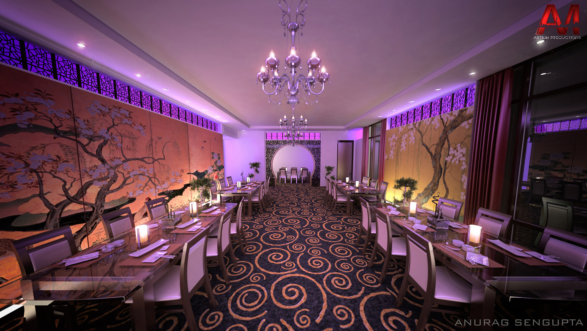 ArtStation - Japanese (Sushi) Restaurant