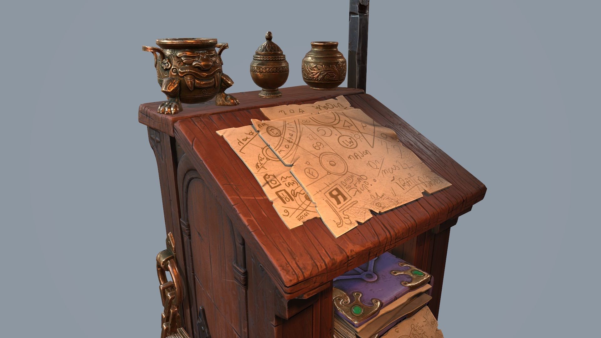 ArtStation - Wizard Table