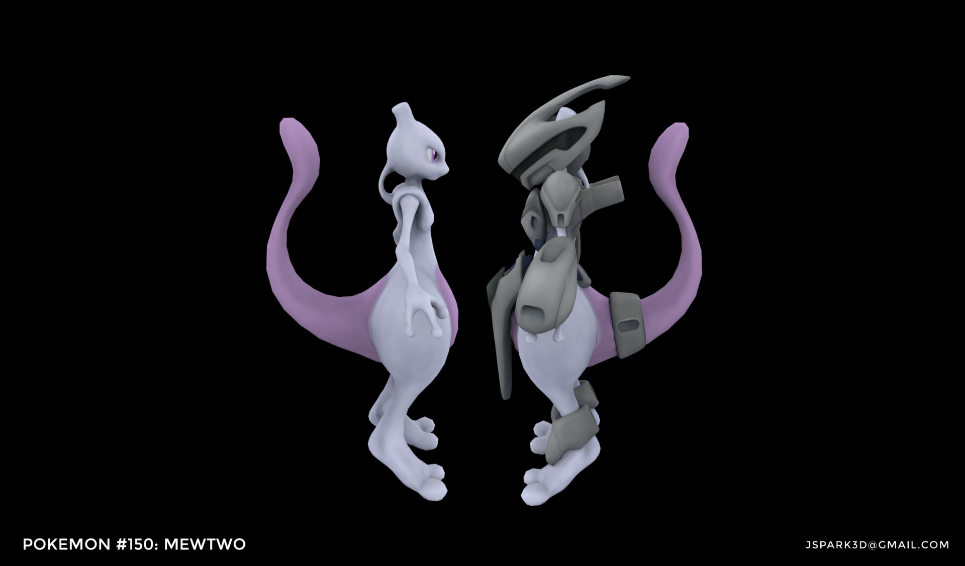 ArtStation - Mewtwo