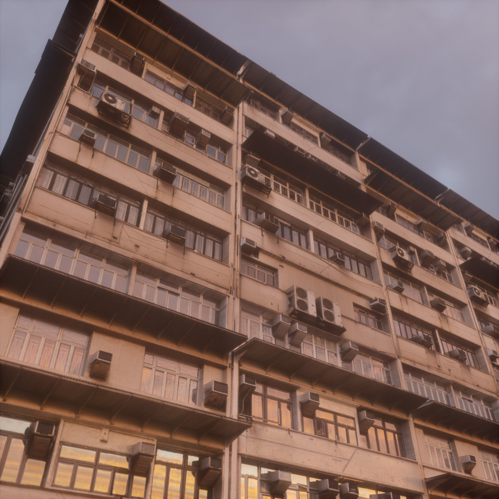 ArtStation - JAPAN-1 (Building Displacement Textures)