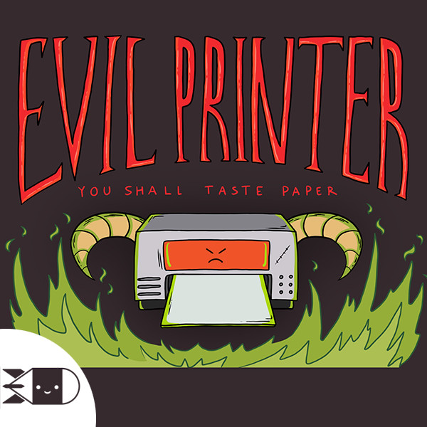ArtStation - Evil Printer