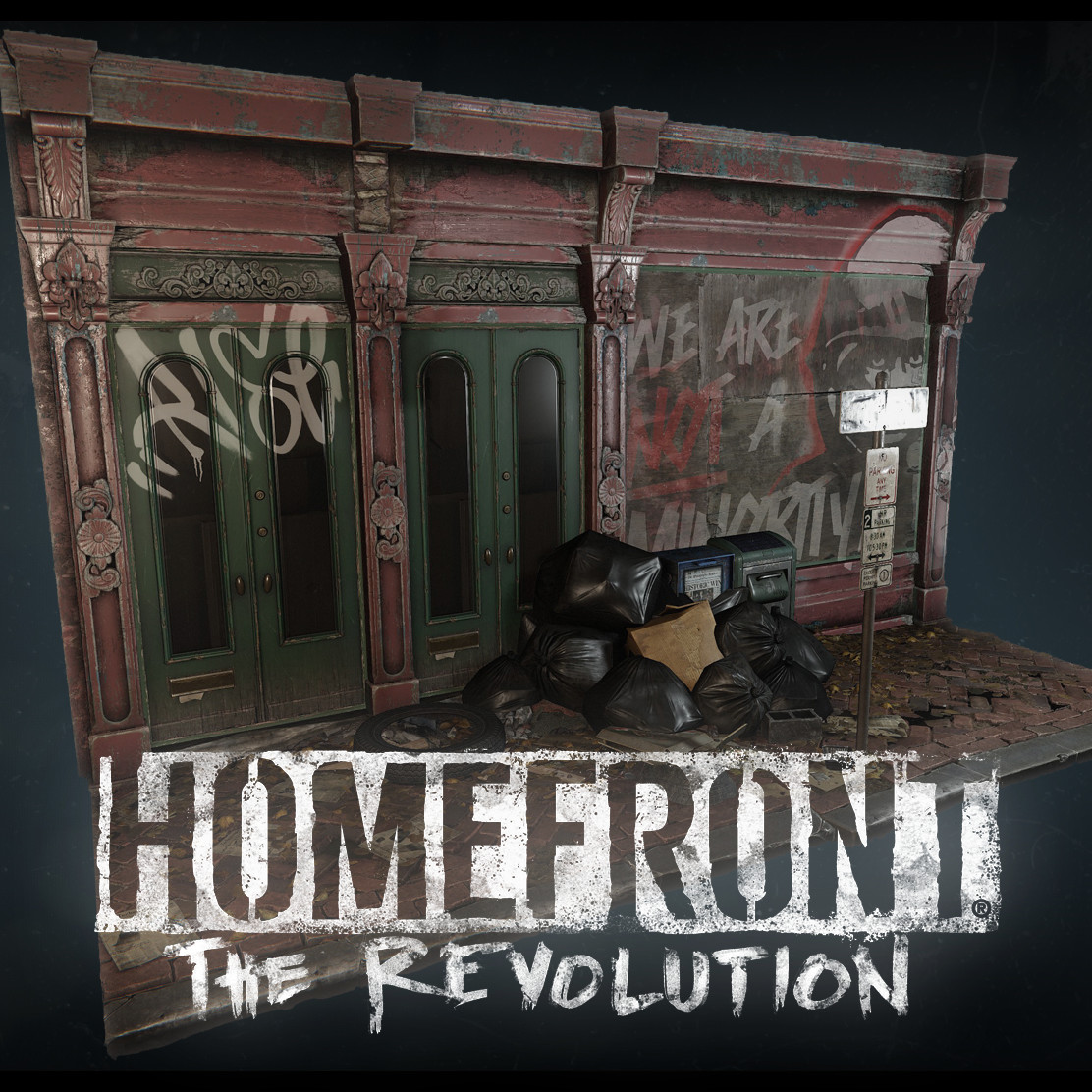ArtStation - 'Homefront - The Revolution' - Modular Shopfront Assets