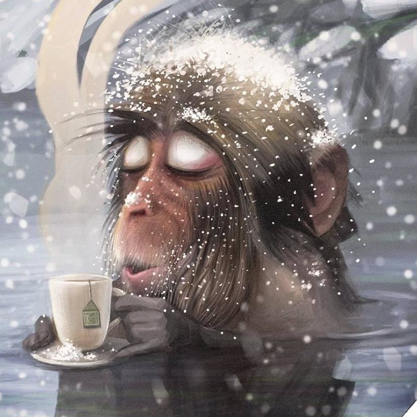 ArtStation - Monkey Coffee