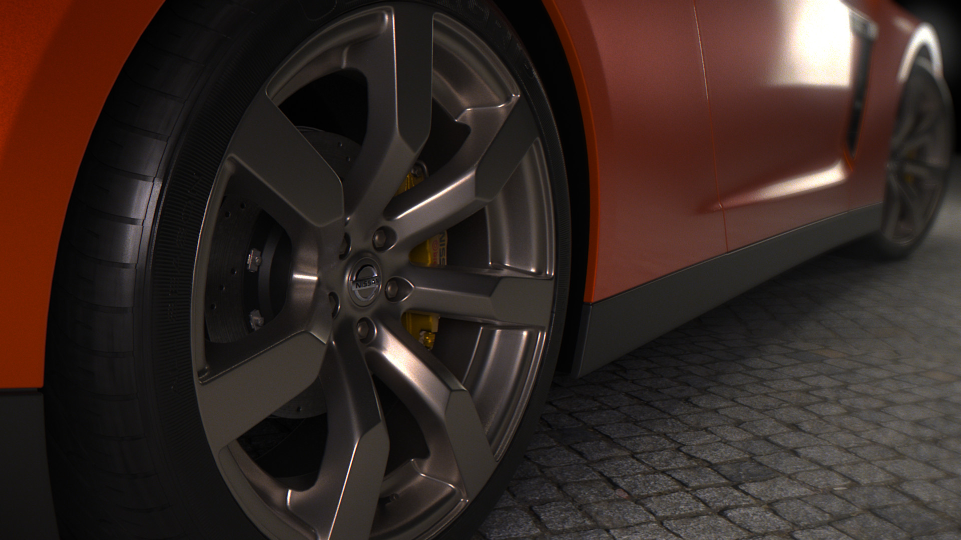 ArtStation - Nissan GTR (LookDev)