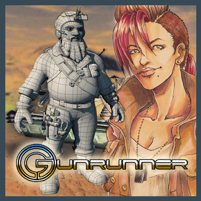 ArtStation - GUNRUNNER - Character Concepts (WIP)