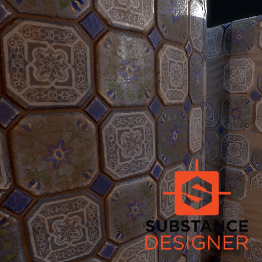 ArtStation - Indian Ceramic Tiles