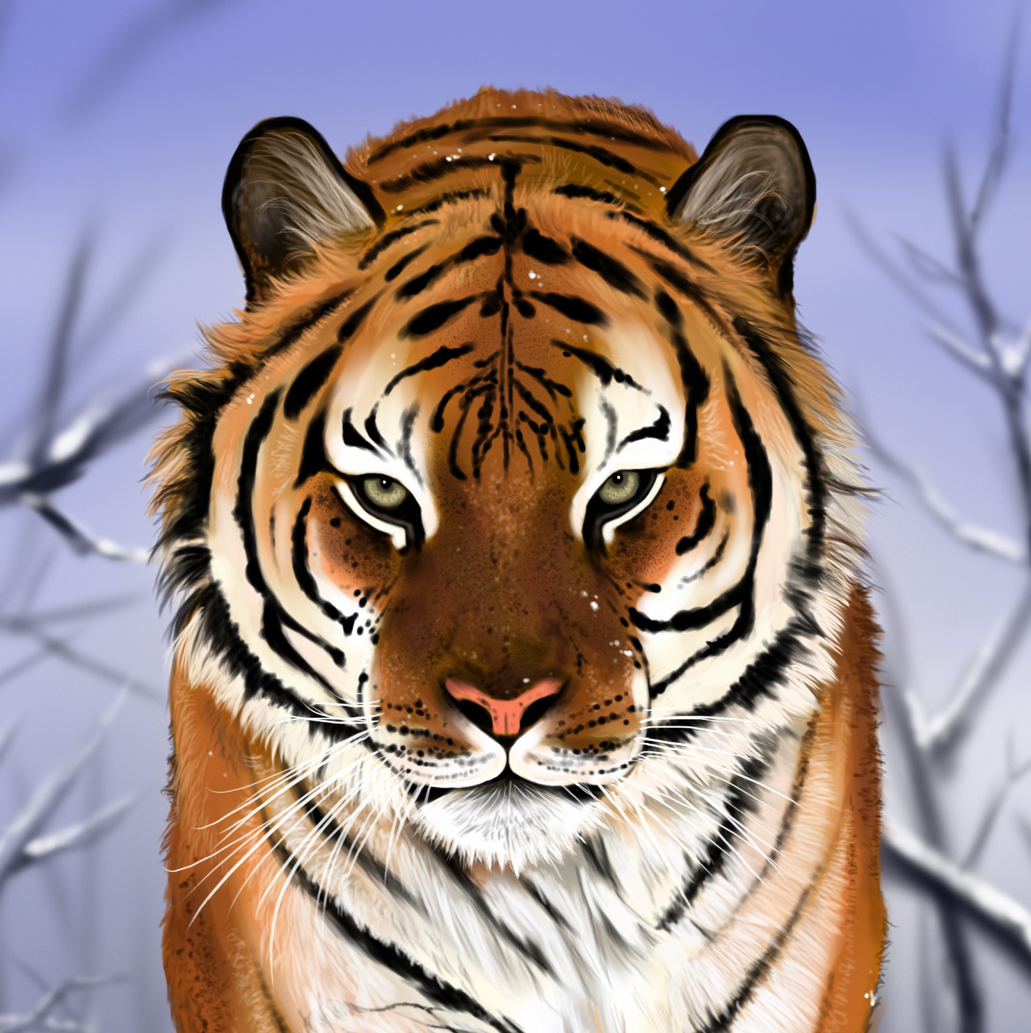 ArtStation - SIBERIAN TIGER