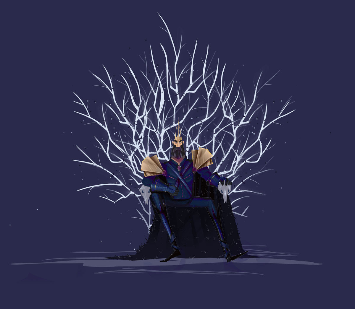 ArtStation - UNA- Le Roi Chasseur