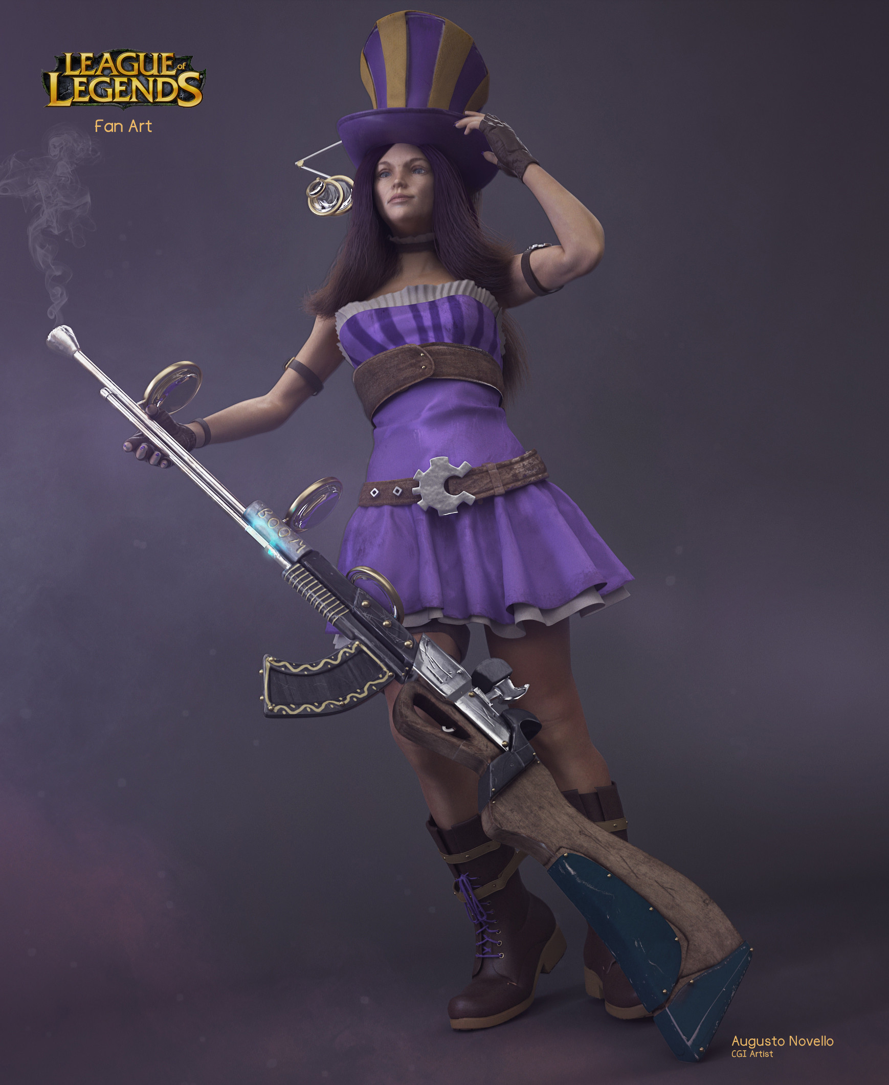 ArtStation - Caitlyn | League of Legends