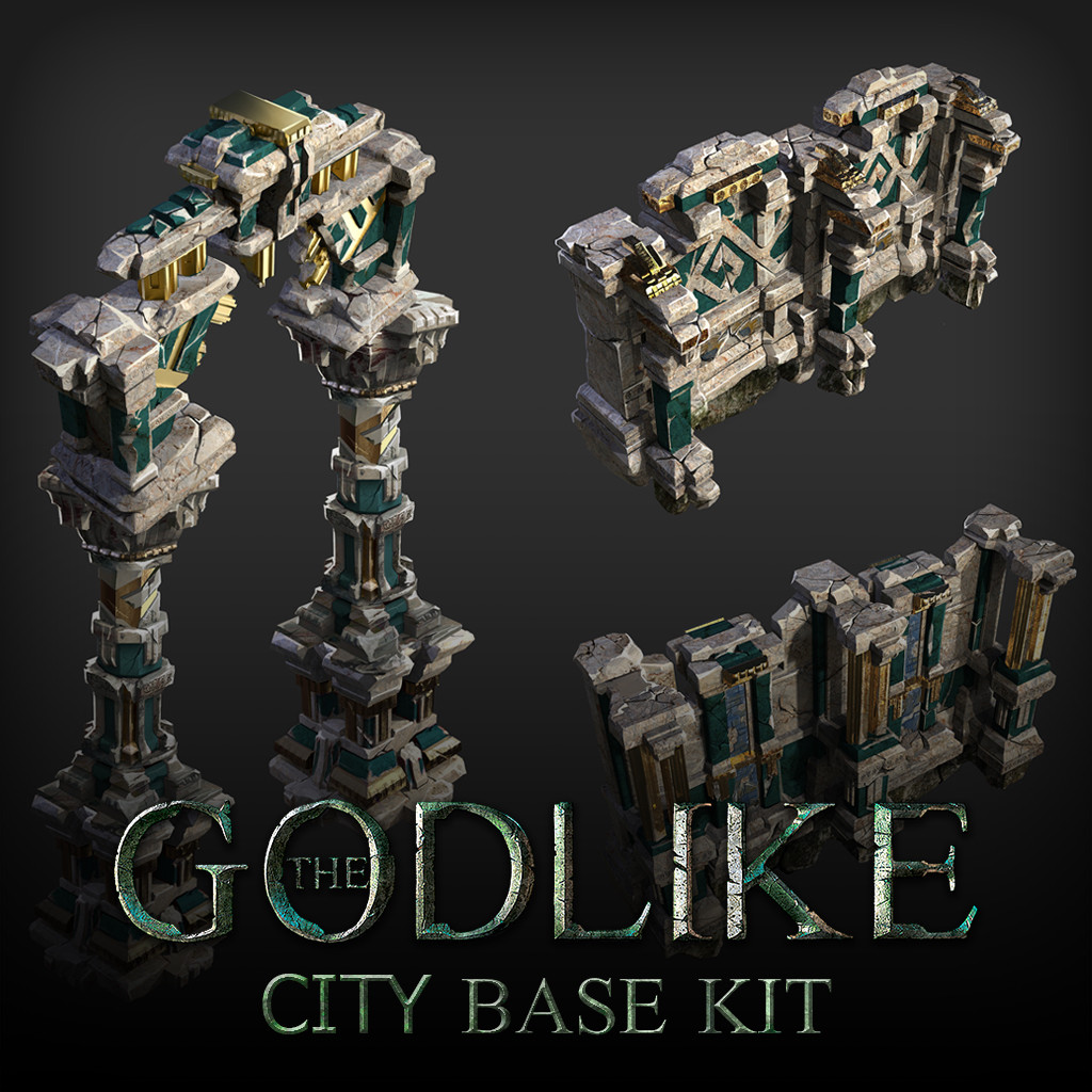ArtStation - Architecture kit for city base