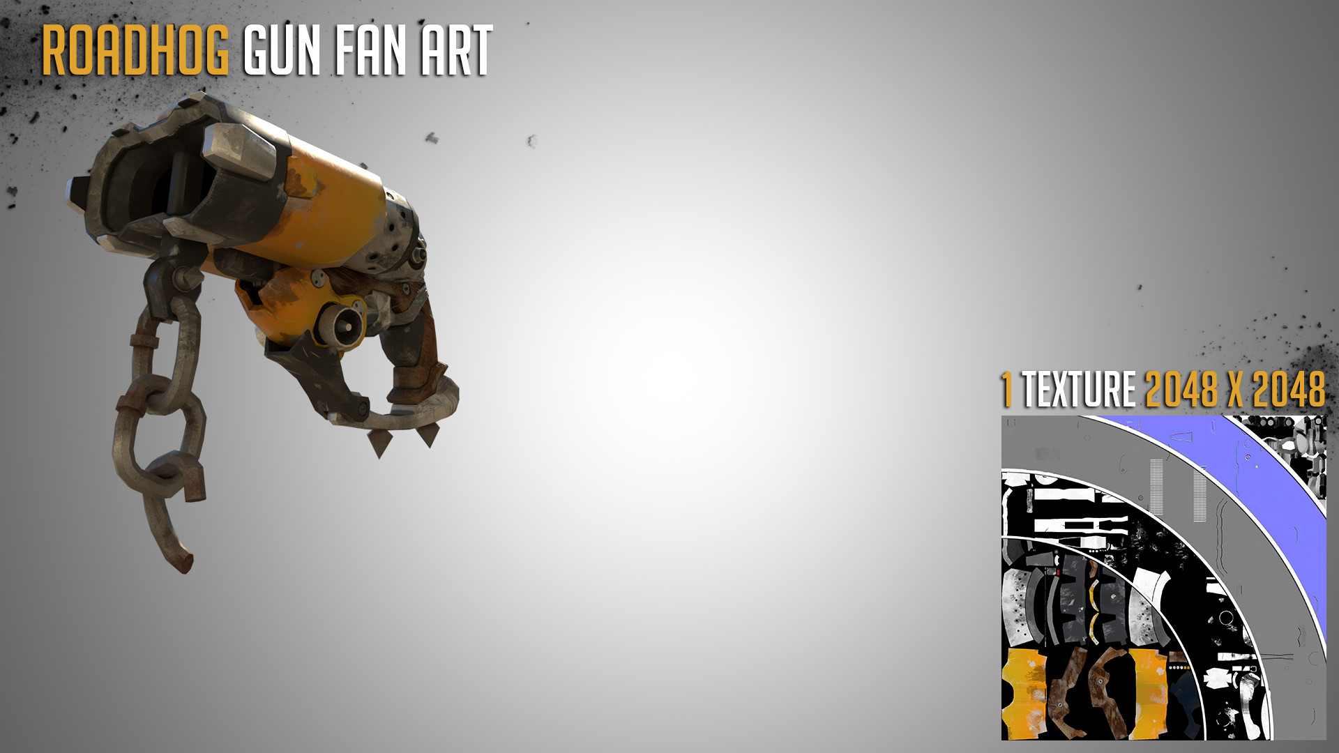 ArtStation - Roadhog gun fan art