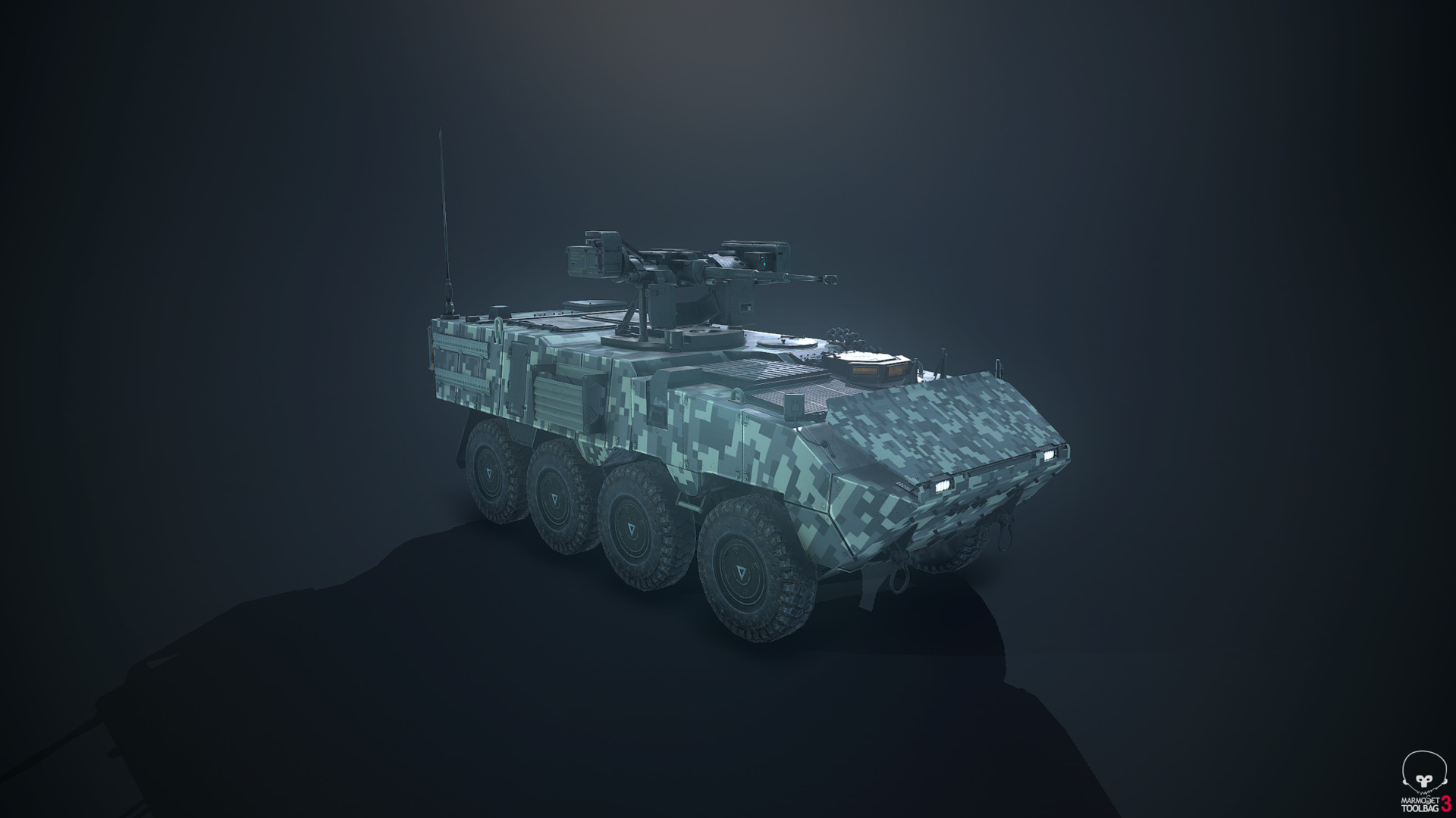 ArtStation - Pandur II APC