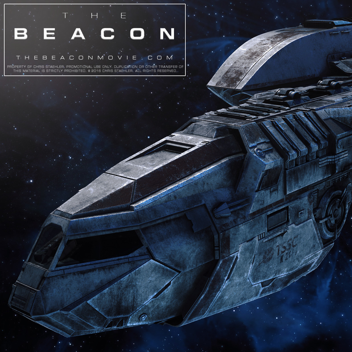 ArtStation - The Beacon - Hero Ship