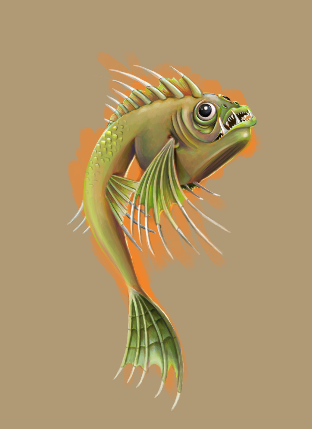 ArtStation - Fish concept.