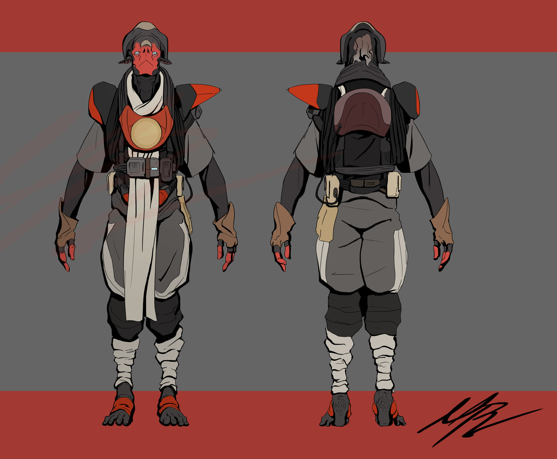 ArtStation - Star Wars Alien character Sheet 01