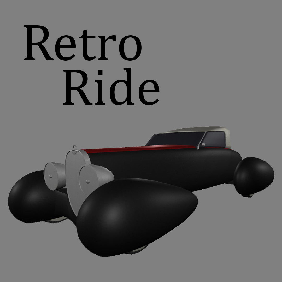ArtStation - Retro Ride Vehicles